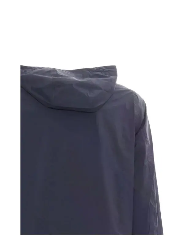 K-WAY Jack Hooded Zip-up Jacket - Blue