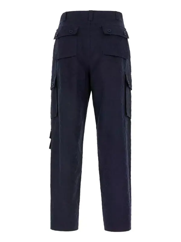 Givenchy Monogram Cargo Trousers - Grey