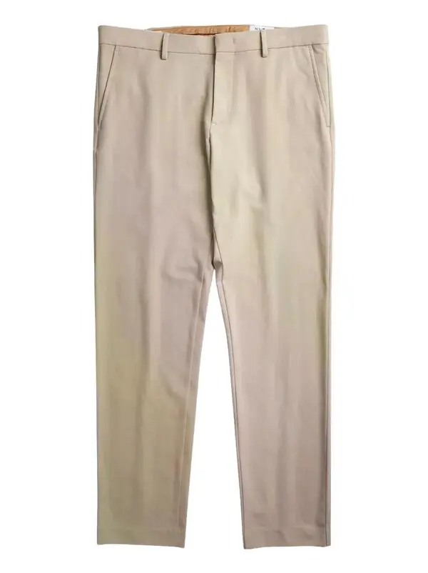 Nn07 Concealed-fastening Trousers - Brown