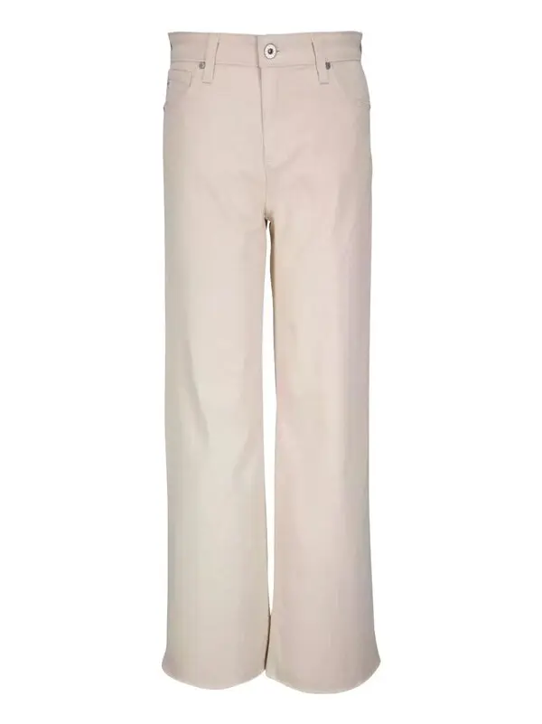 Ag Flared-hem Jeans - Neutrals