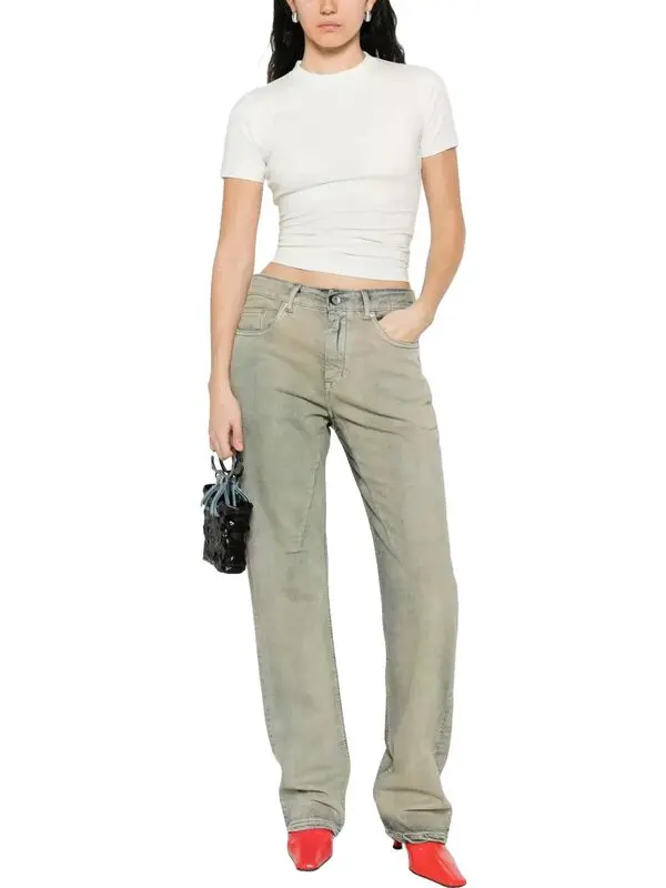 Vetements Short-sleeved Crew-neck Top - White