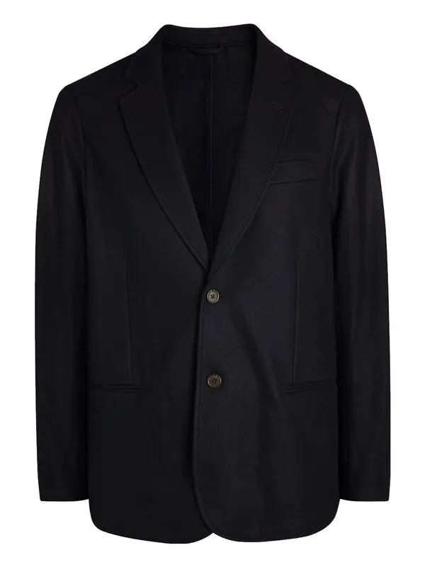 Emporio Armani Wool Blazer - Navy