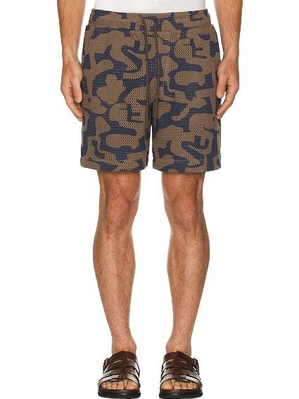 Oas Morel Puzzlotec Net Shorts - Multi