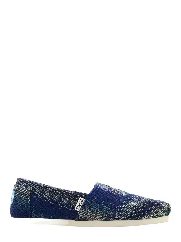 Toms Alpargata Patterned Loafers - Blue