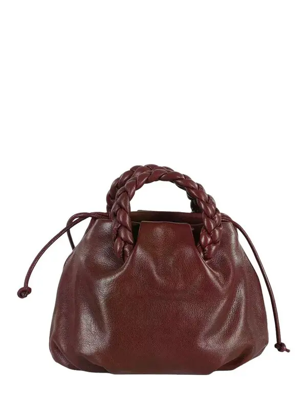 Hereu Braided Handles Tote Bag - Red