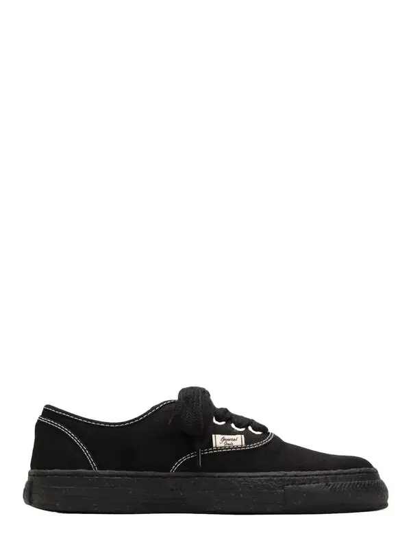 GENERAL SCALE. General Scale Kiefer Low-top Sneakers - Blk/blk
