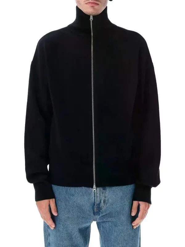 Extreme Cashmere Xtra Out Zip-front Cardigan - Black