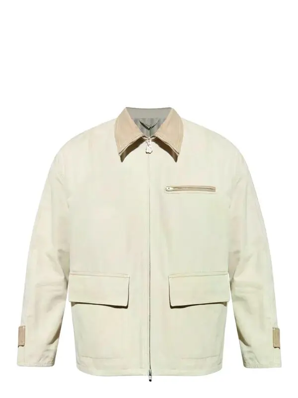 Kenzo Flower Zip Cotton Jacket - 11