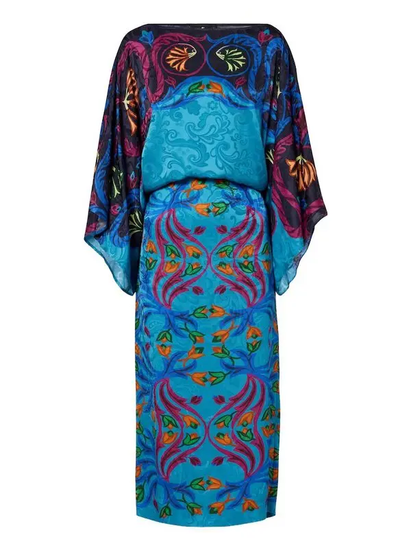 Etro Printed Midi Dress - Multicoloured