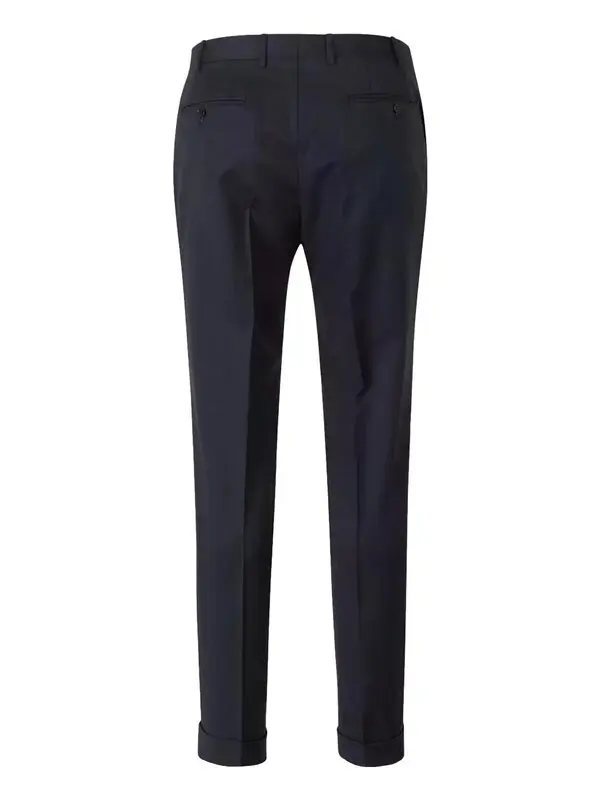 Canali Wool Trousers - Blue