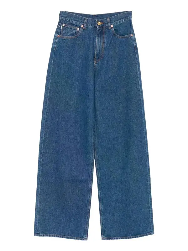 BLAZÉ MILANO High Rise Jeans - Blue
