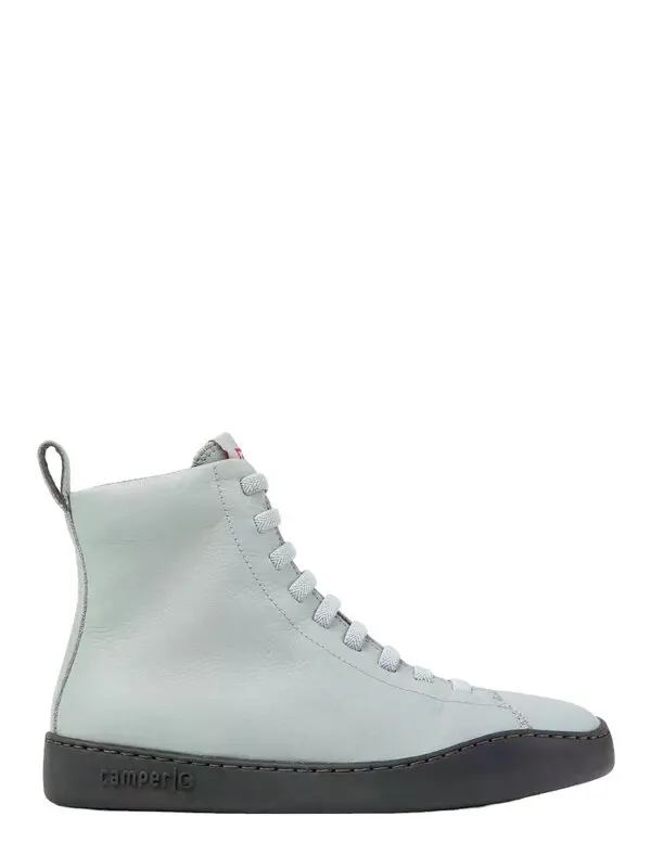 Camper Peu Touring Lace-up Leather High-top Sneakers - Grey