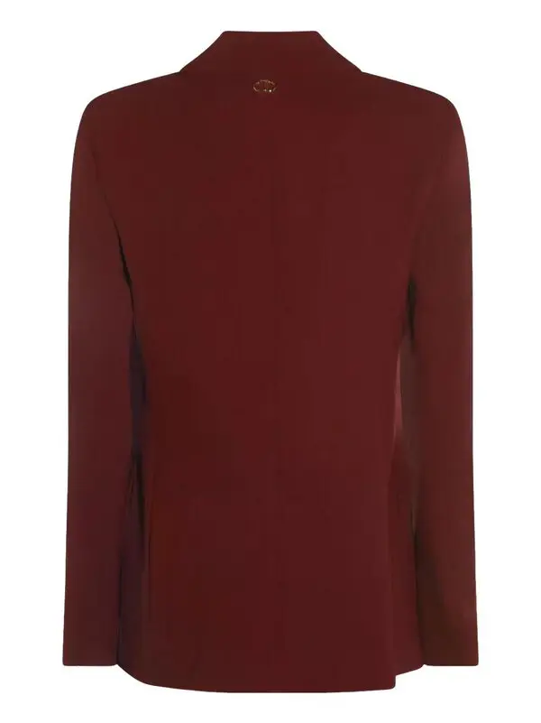 TWINSET Button-fastening Peak-lapels Blazer - Red