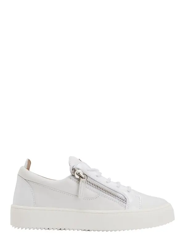 GIUSEPPE ZANOTTI Gail Lace Up Sneakers - White
