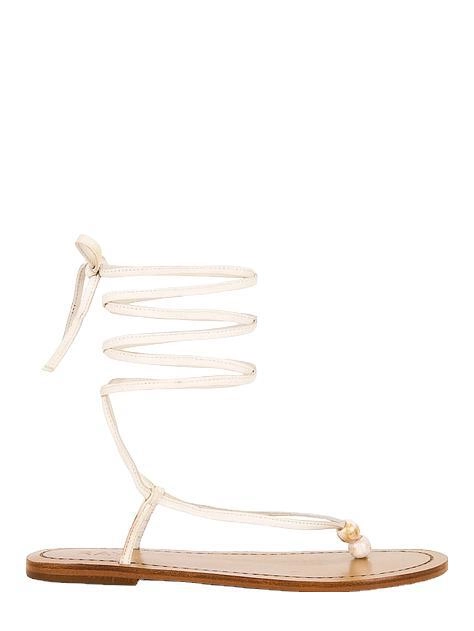 Raye Eva Sandal In . Also - Ivory