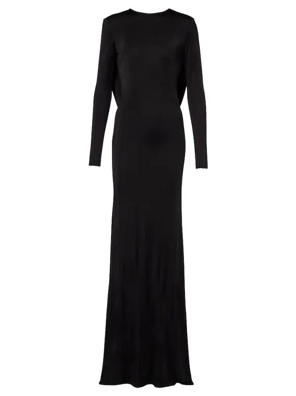 THE NEW ARRIVALS ILKYAZ OZEL Gown - Black