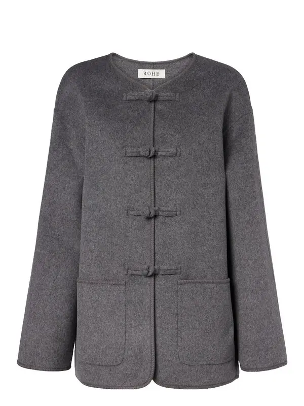 RÓHE Wool And Cashmere Jacket - Grey