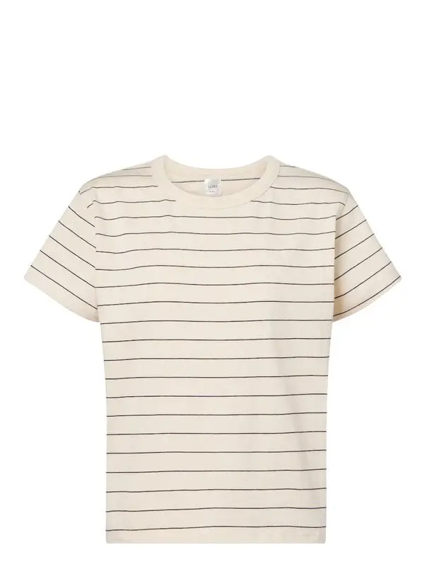 LESET Margo Cotton Jersey T-shirt - Beige