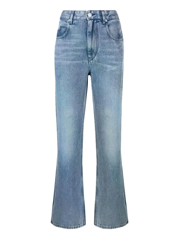 MARANT ETOILE Belvira Bootcut Jeans - Blue