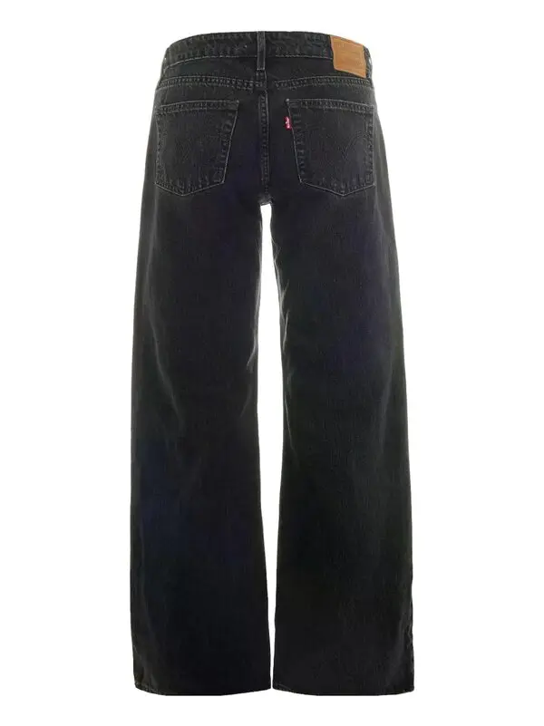 LEVI'S Low-rise Wide-leg Jeans - Black