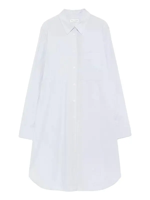 Marc O'polo Button-down Shirt Dress - Blue