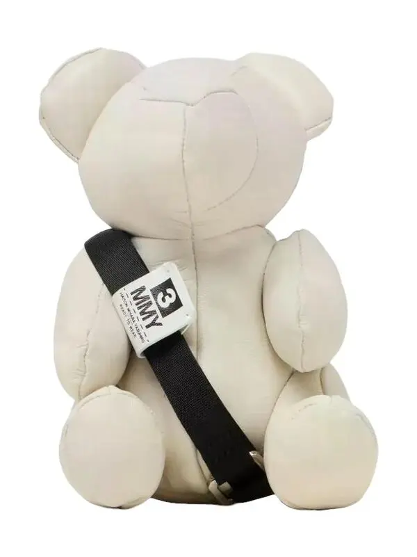 Mihara Yasuhiro Bear Messenger Bag - Neutrals