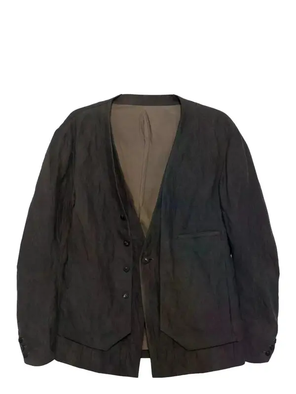 DEVOA Single-breasted Jacket - Grey