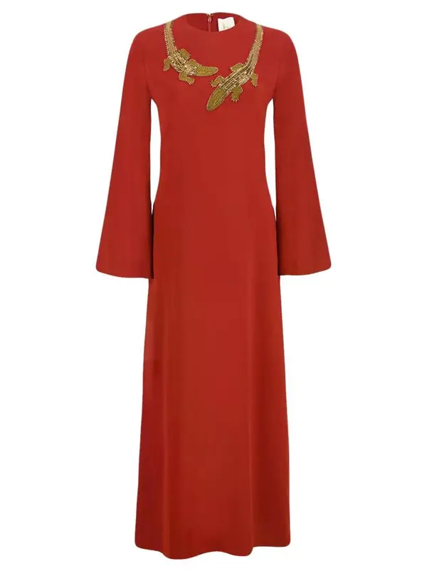 PAULA Enoki Maxi Dress - Red