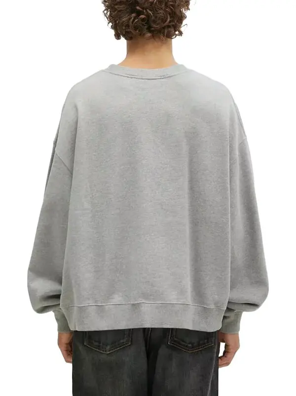 1017 Alyx 9sm Embroidered Crew Neck Sweatshirt - Grey
