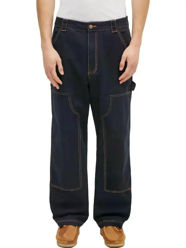ICECREAM Carpenter Jeans With Contrast Stitching - Blue