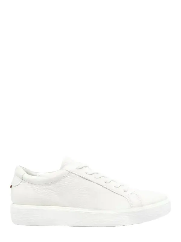 Ecco Soft 60 Leather Lace-up Sneakers - Neutrals