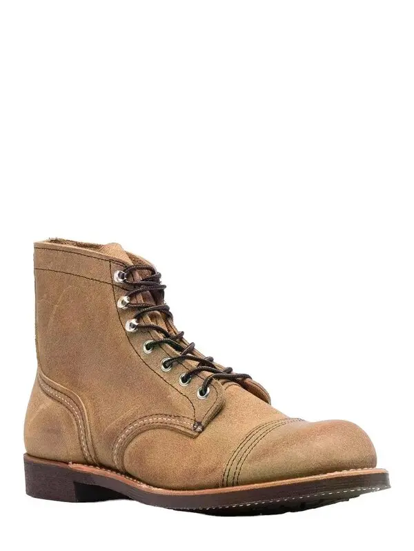 Red Wing Iron Ranger Lace-up Boots - Brown