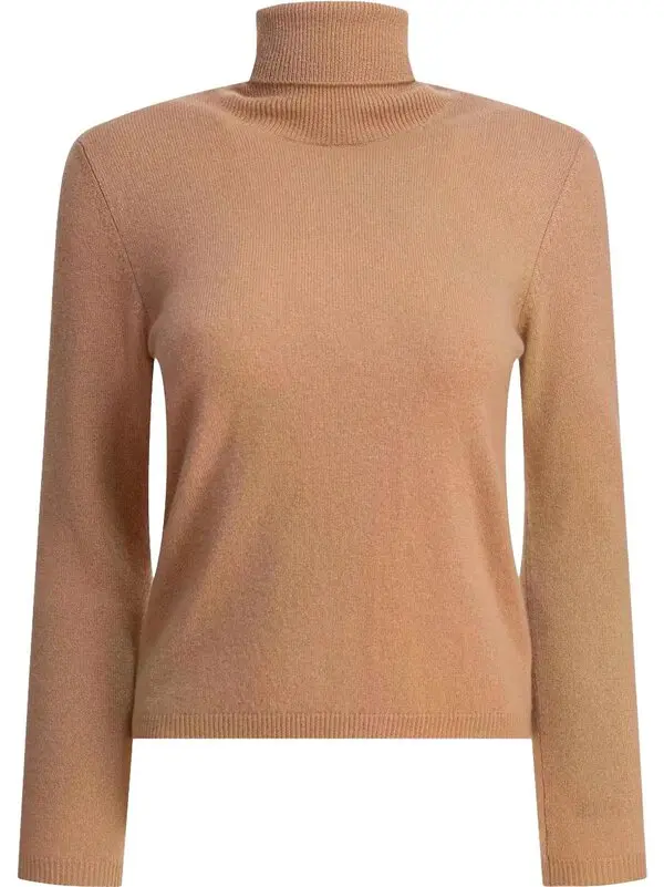 KANGRA Turtleneck Sweater - Brown