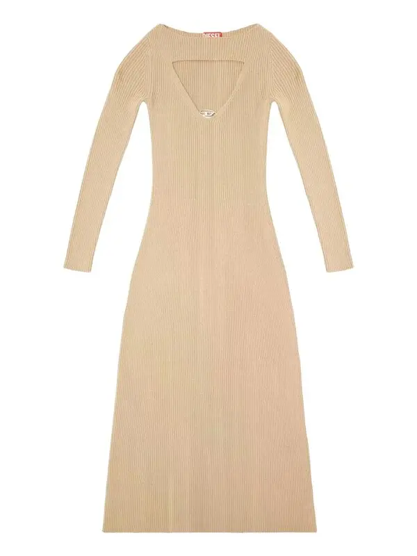 DIESEL® M-oloni Midi Day Dress - Neutrals