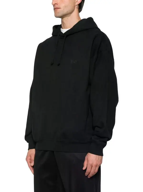 Y3 Logo Hoodie - Black