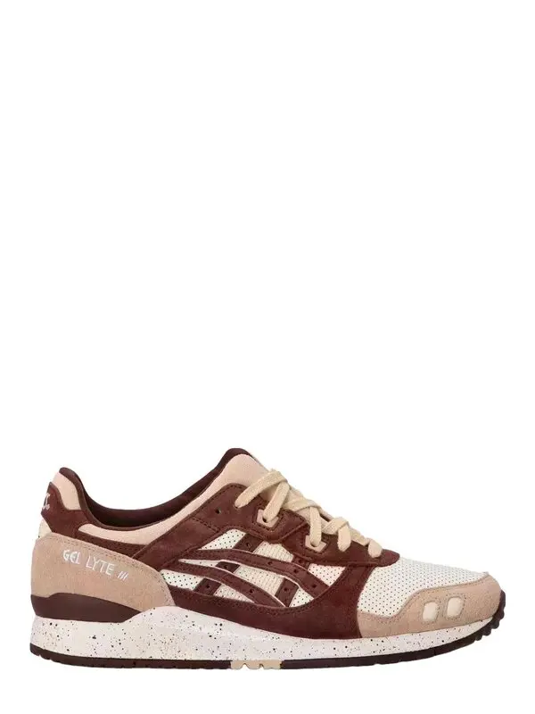 Asics Gel-lyte Iii Og Panelled Leather And Mesh Sneakers - Red