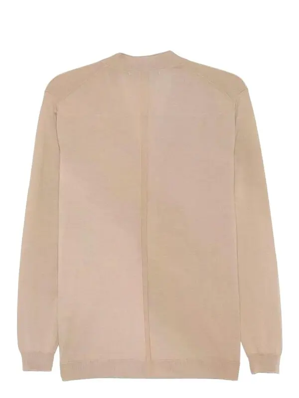LOW BRAND Merino Wool Cardigan - Neutrals