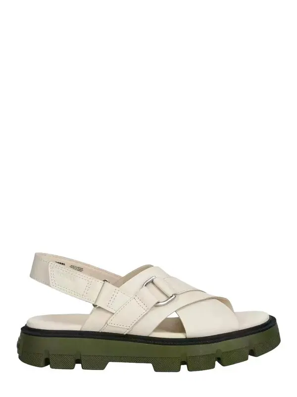 Sorel Crossover Slingback Sandals - Neutrals