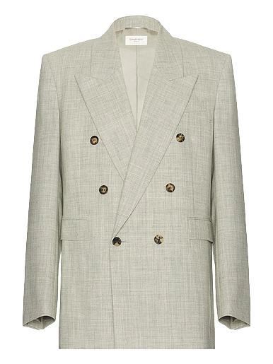 Saint Laurent Blazer - Gris Clair