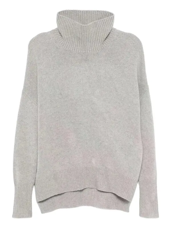 LISA YANG Heidi Cashmere Sweater - Grey
