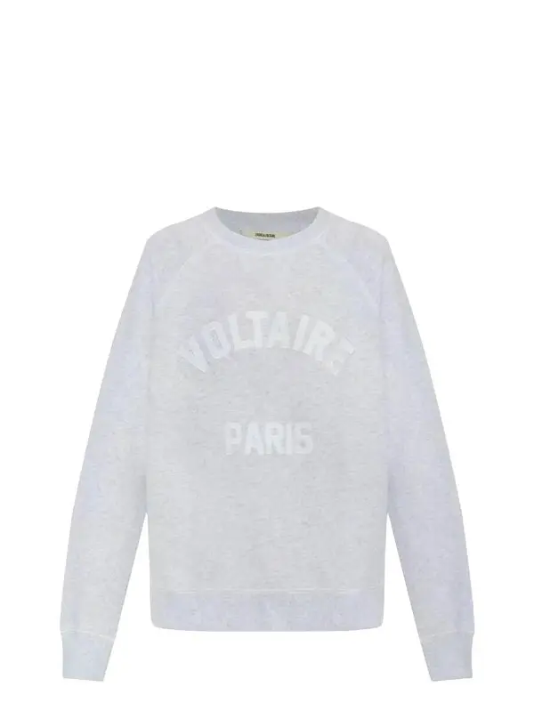 Zadig&Voltaire Logo Detail Sweatshirt - Grey