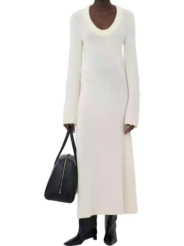 Loulou De Saison Ari Midi Dress - Neutrals