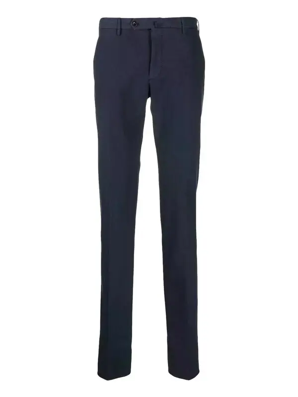 Incotex Tailored Slim-cut Trousers - Blue