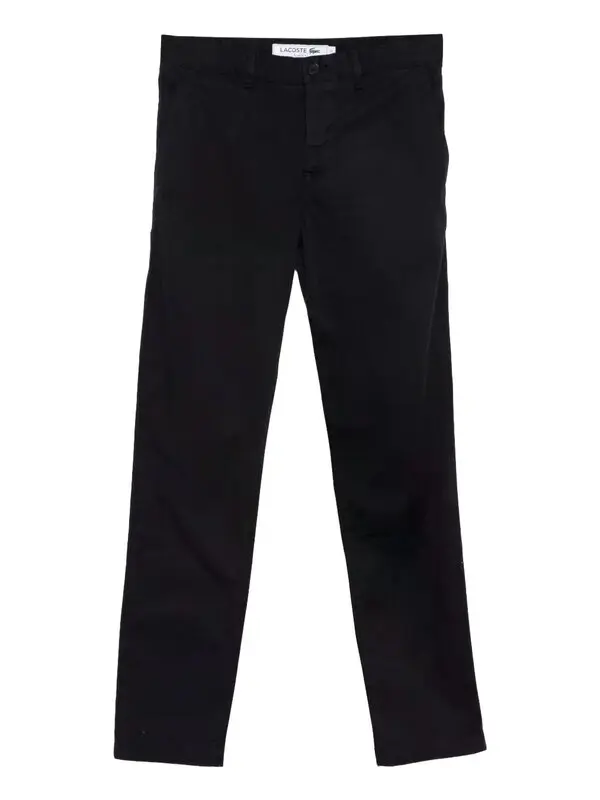 Lacoste Cotton-blend Trousers - Blue