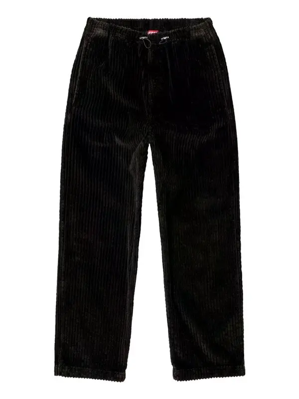 DIESEL® Corduroy Drawstring Trousers - Brown