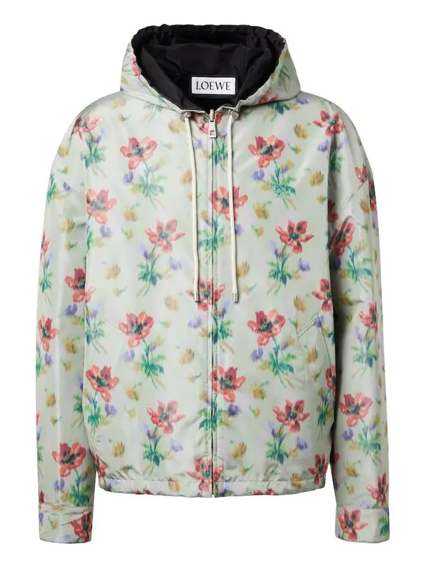 Loewe Floral Reversible Zip-up Jacket - Multicoloured