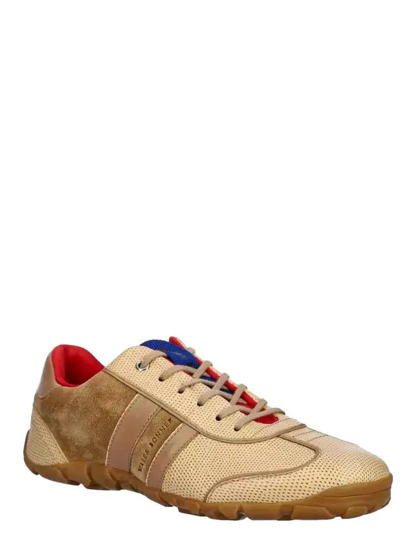 WALES BONNER Leather Lace-up Sneakers - Neutrals