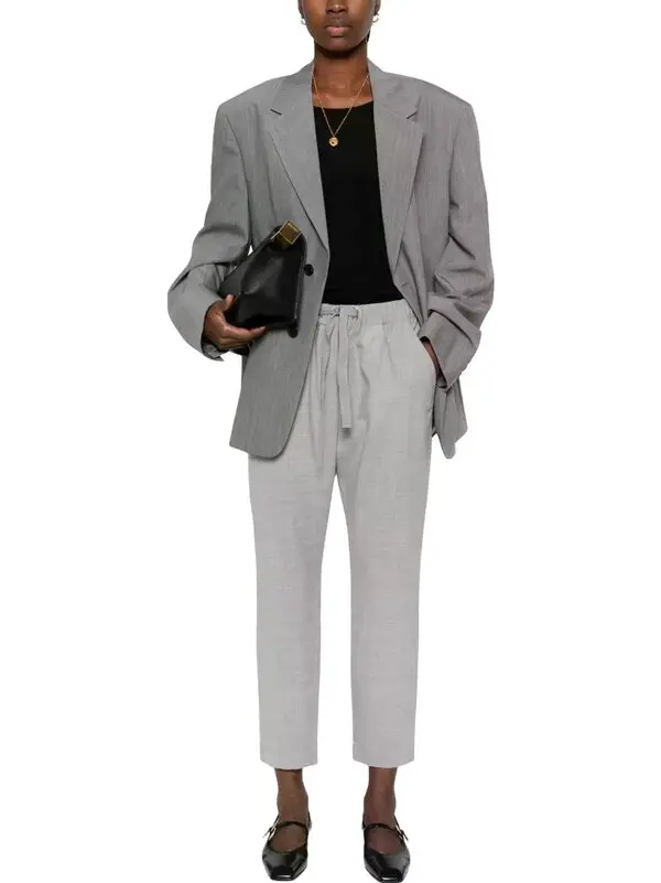 Marc O'polo Drawstring-waist Trousers - Grey