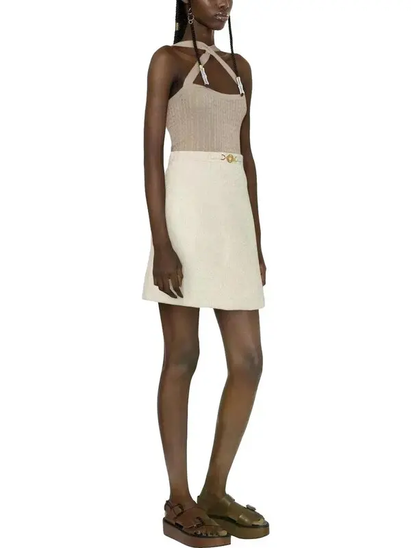 PATOU Wool/cashmere Knit Top - Neutrals