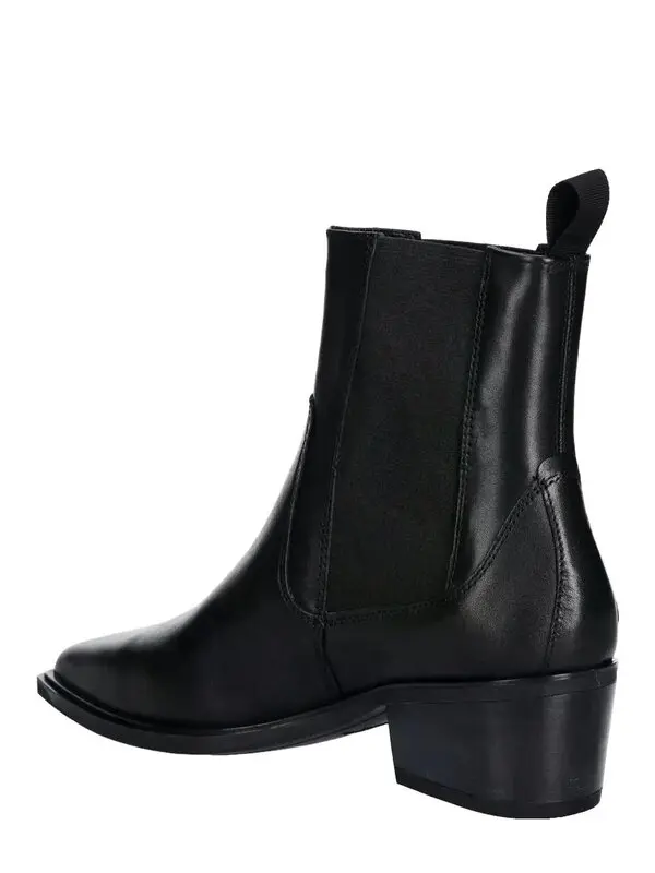 VAGABOND SHOEMAKERS Kelsey Pointed-toe Heeled Boots - Black